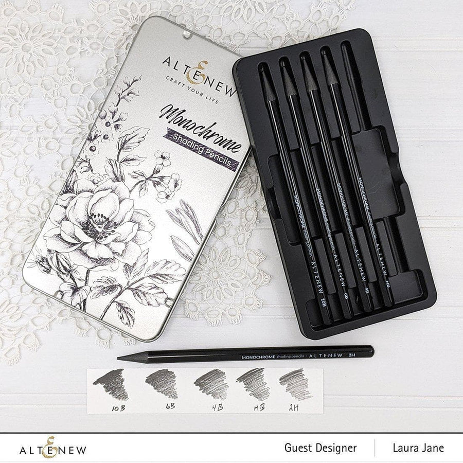Monochrome Shading Pencils | High-Quality Art Supplies | Altenew