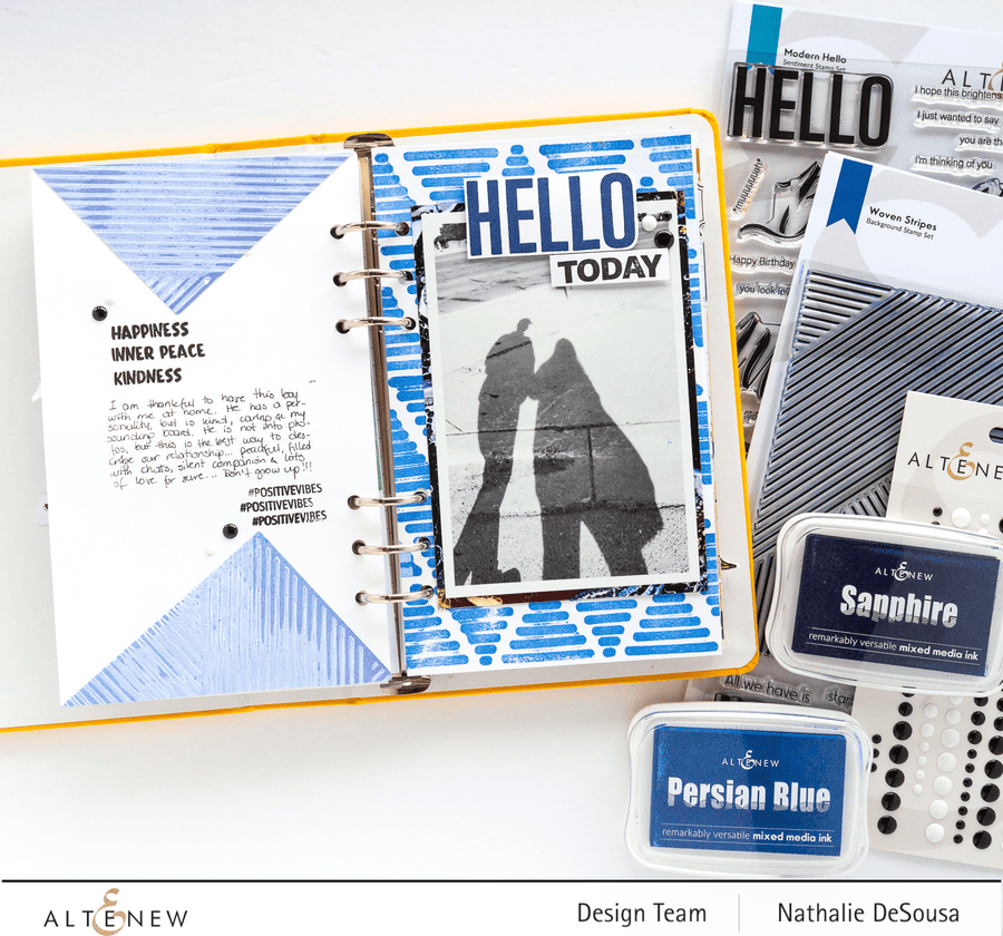 Doodled Triangles Stamp Set | Altenew
