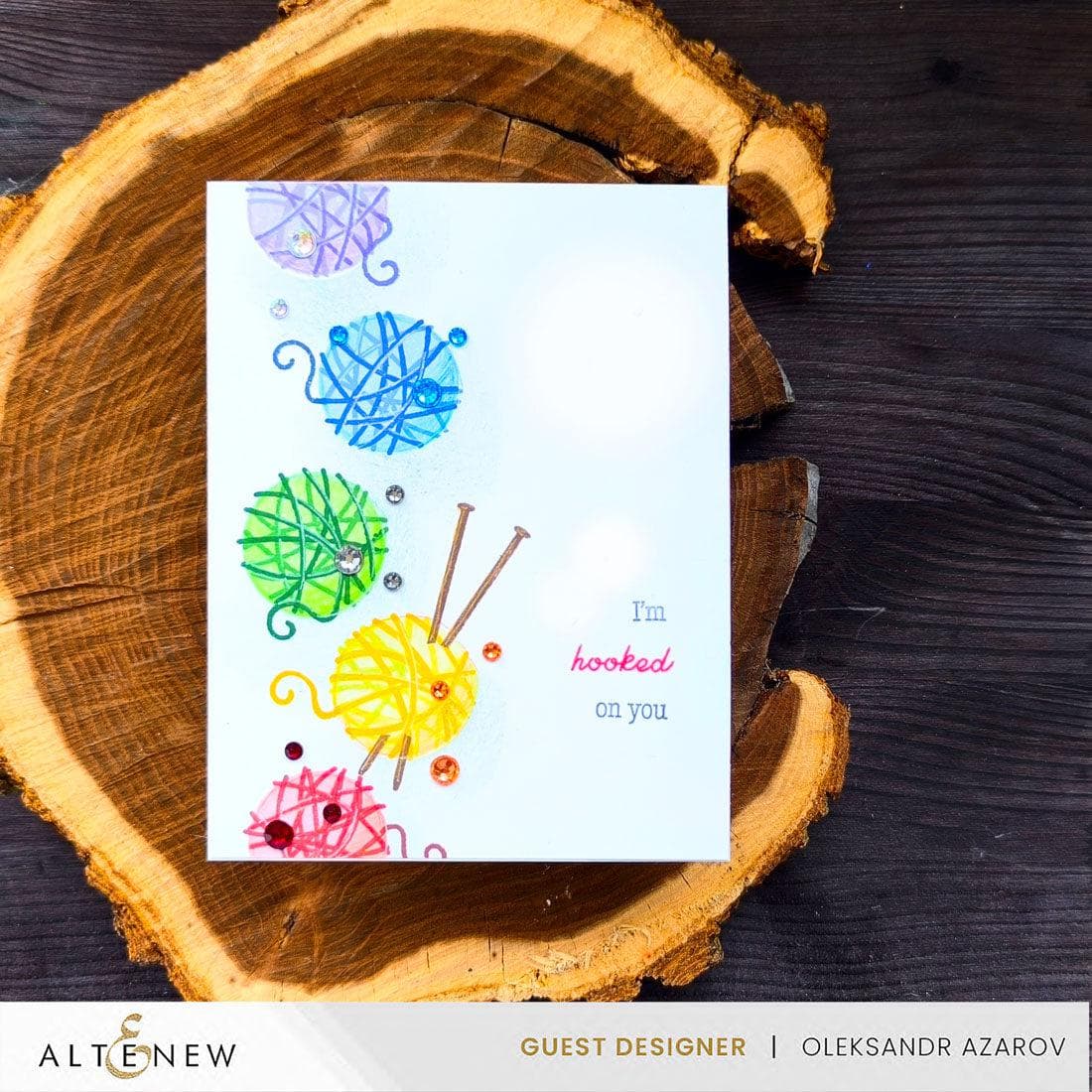 Knit & Natter Stamp Set | Altenew