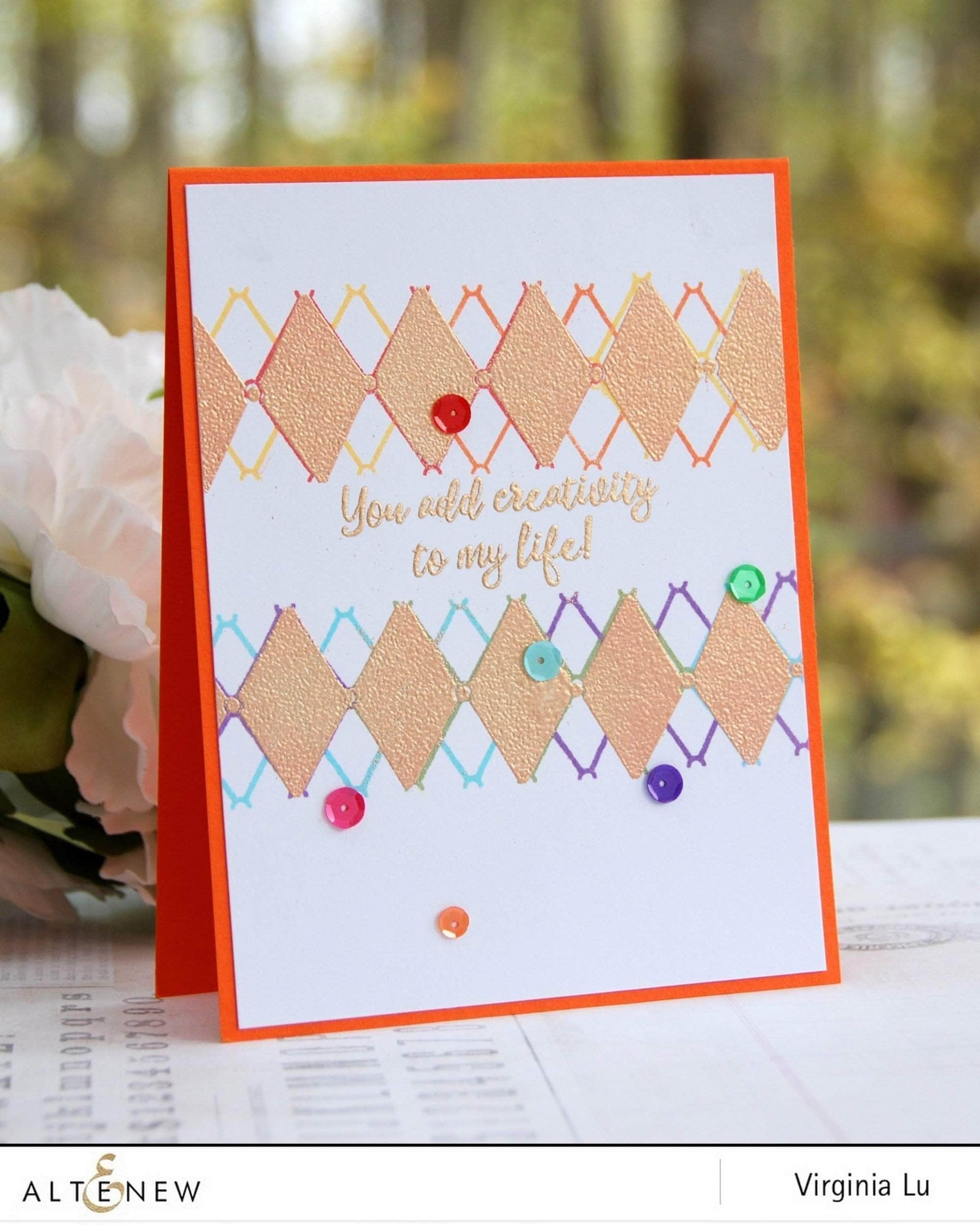 Pattern Play - Diamond Stamp Set | Altenew