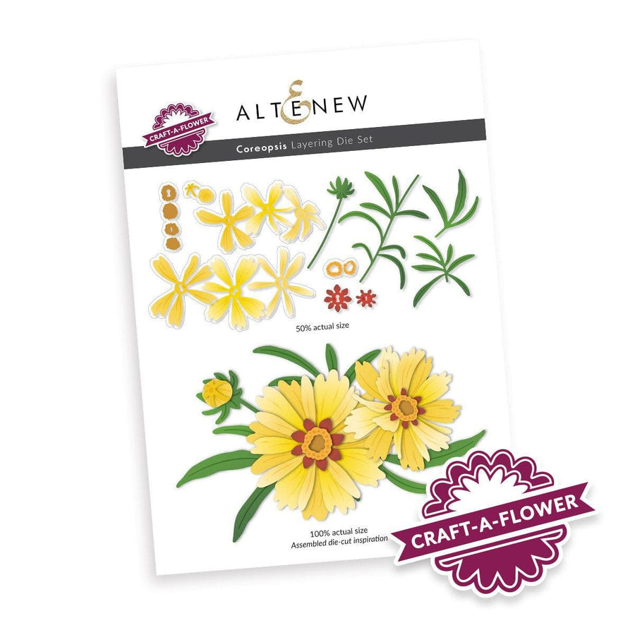 Craft-A-Flower: Coreopsis Layering Die Set | Altenew