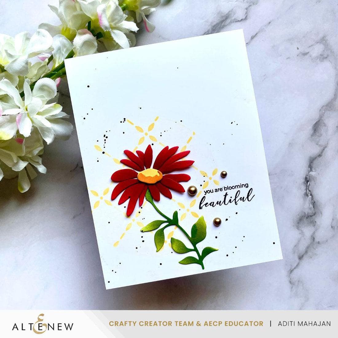 Craft-A-Flower: Daisy Spray Layering Die Set | Altenew