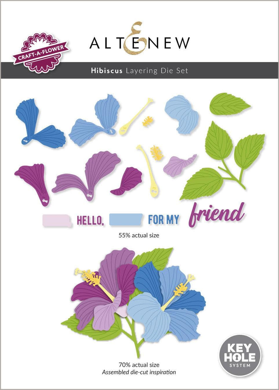 Craft-A-Flower: Hibiscus Layering Die Set | Altenew