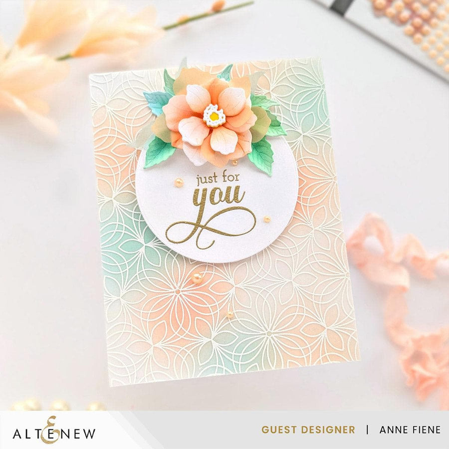 Cute Open Rose Layering Die Set | Altenew