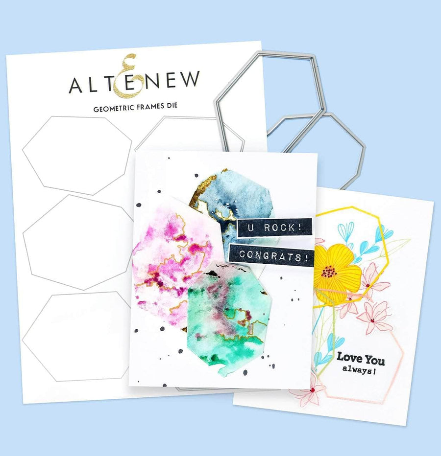 Geometric Frames Die Set for Versatile Crafting | Altenew