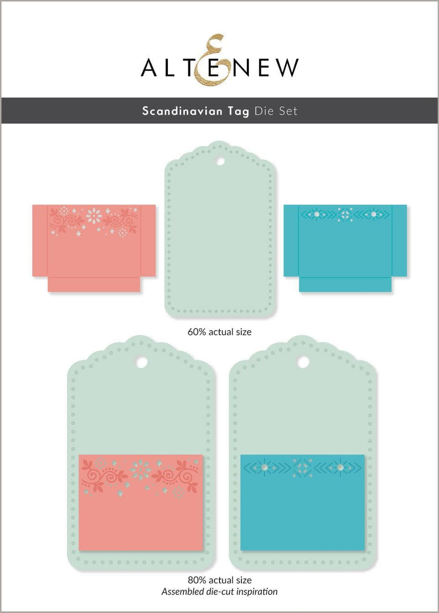 Scandinavian Tag Die Set | Altenew