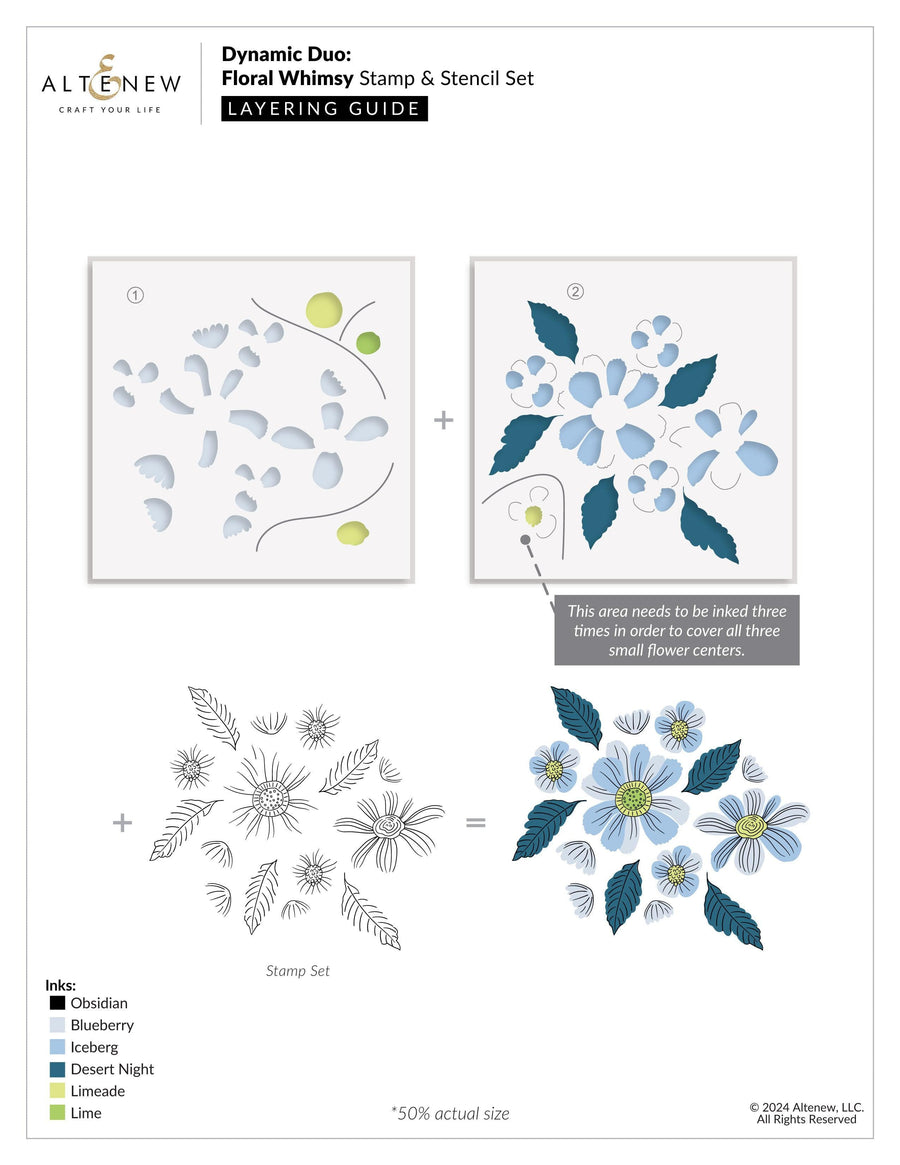 Dynamic Duo: Floral Whimsy & Add-on Die Bundle | Altenew