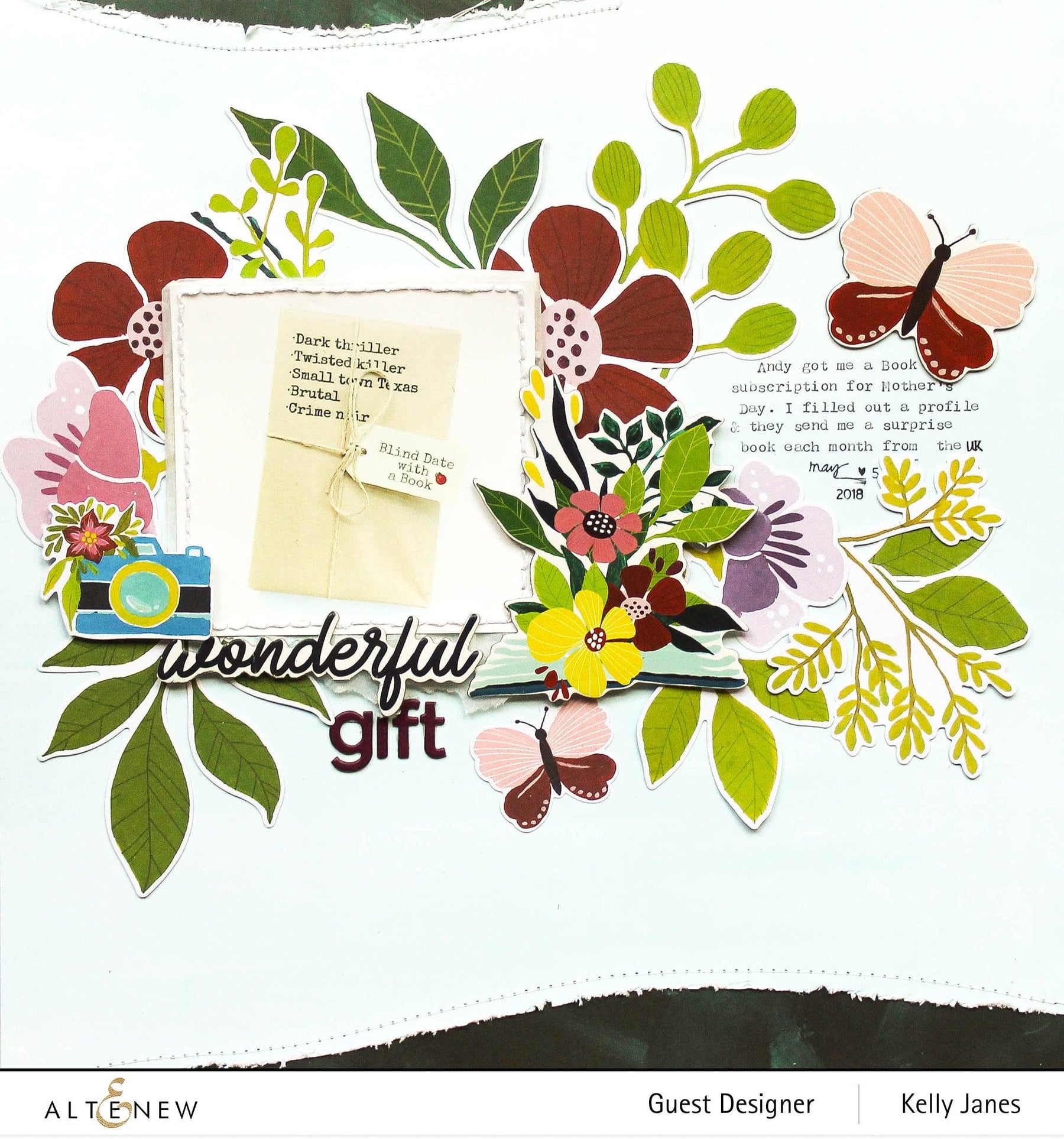Enjoy the Ride Chipboard Alphas | Altenew