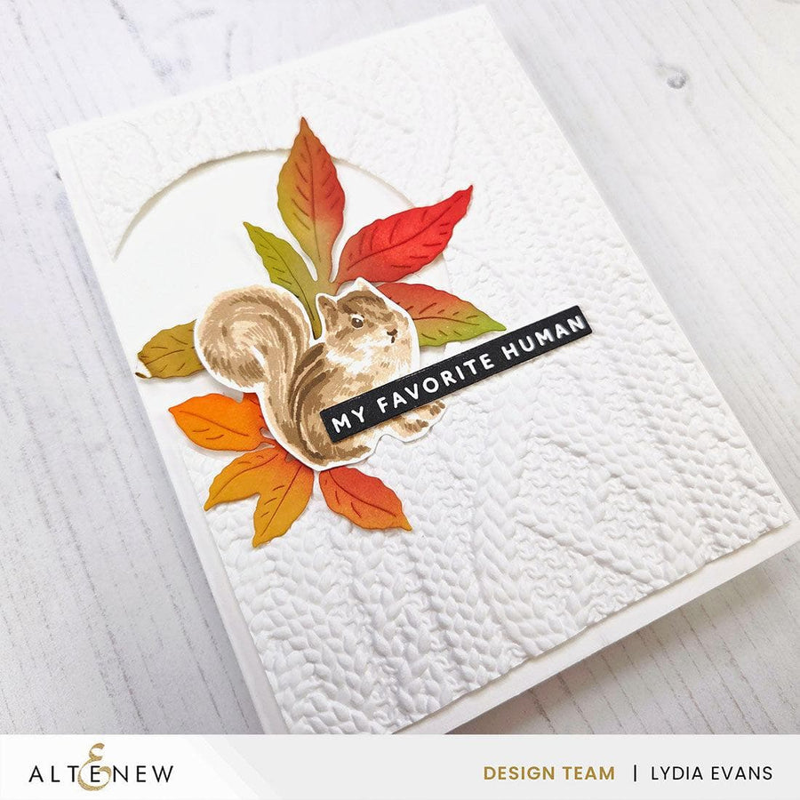 Cozy Sweater 3D Embossing Folder | Altenew