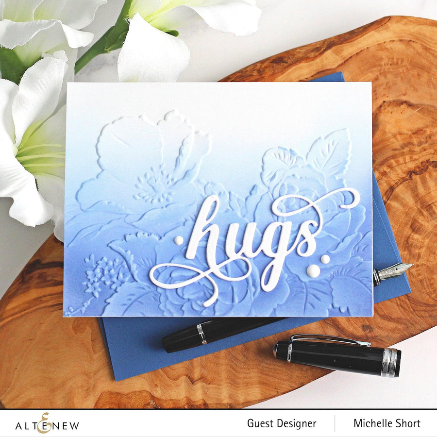 Rose Bouquet 3D Embossing Folder | Altenew