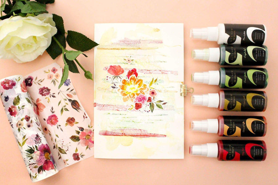 Frosty Pink Metallic Shimmer Ink Spray | Altenew