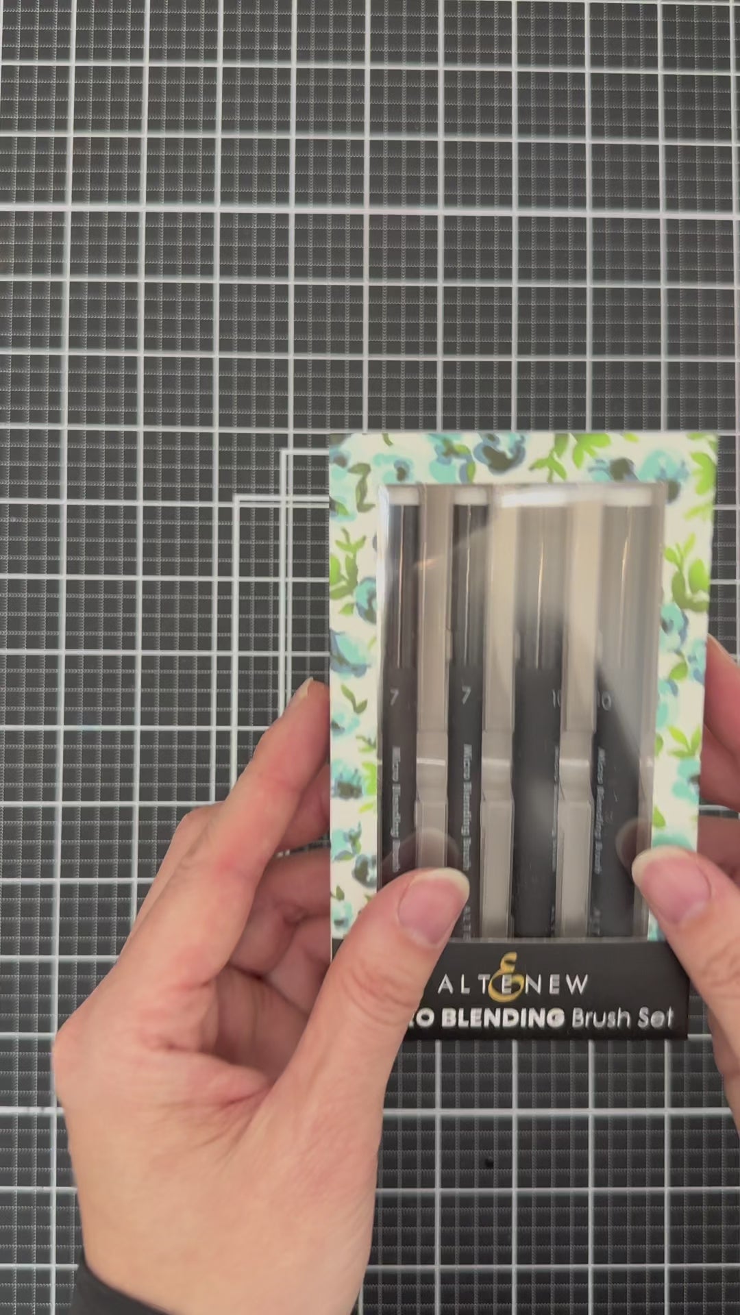 Micro Blending Brush Set (Flat Bristles) | Altenew