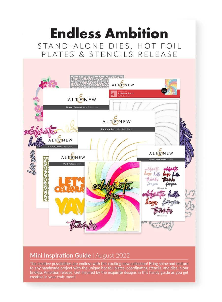 Altenew Endless Ambition Release Mini Inspiration Guide