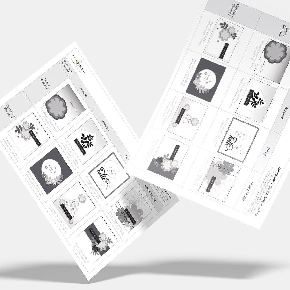 Free Card Sketches: Printable Layouts for Effortless Card Design
