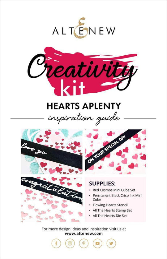 Hearts A Plenty Creativity Kit Inspiration Guide | Altenew