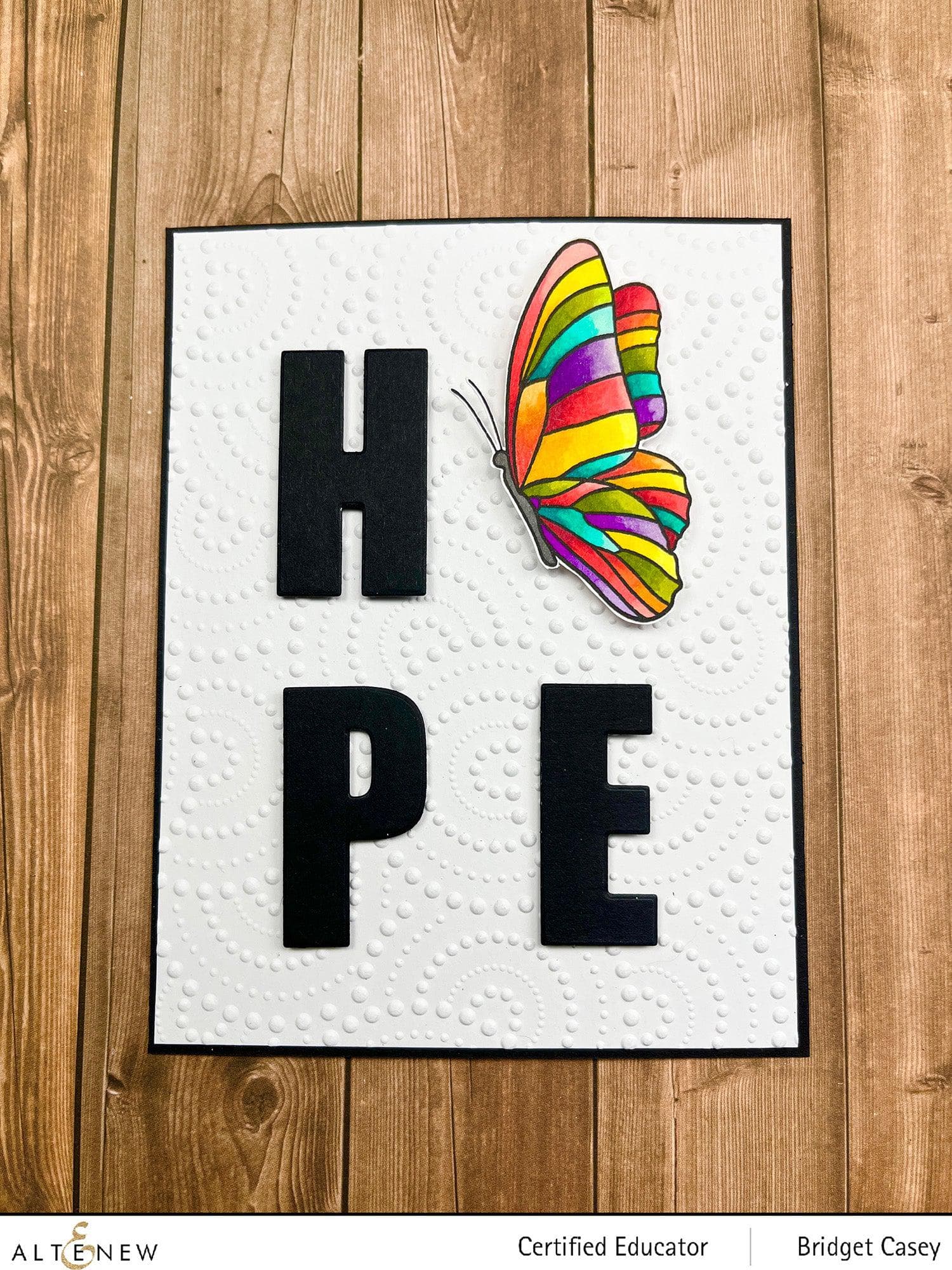 Hope Butterfly Stamp & Die Bundle | Altenew