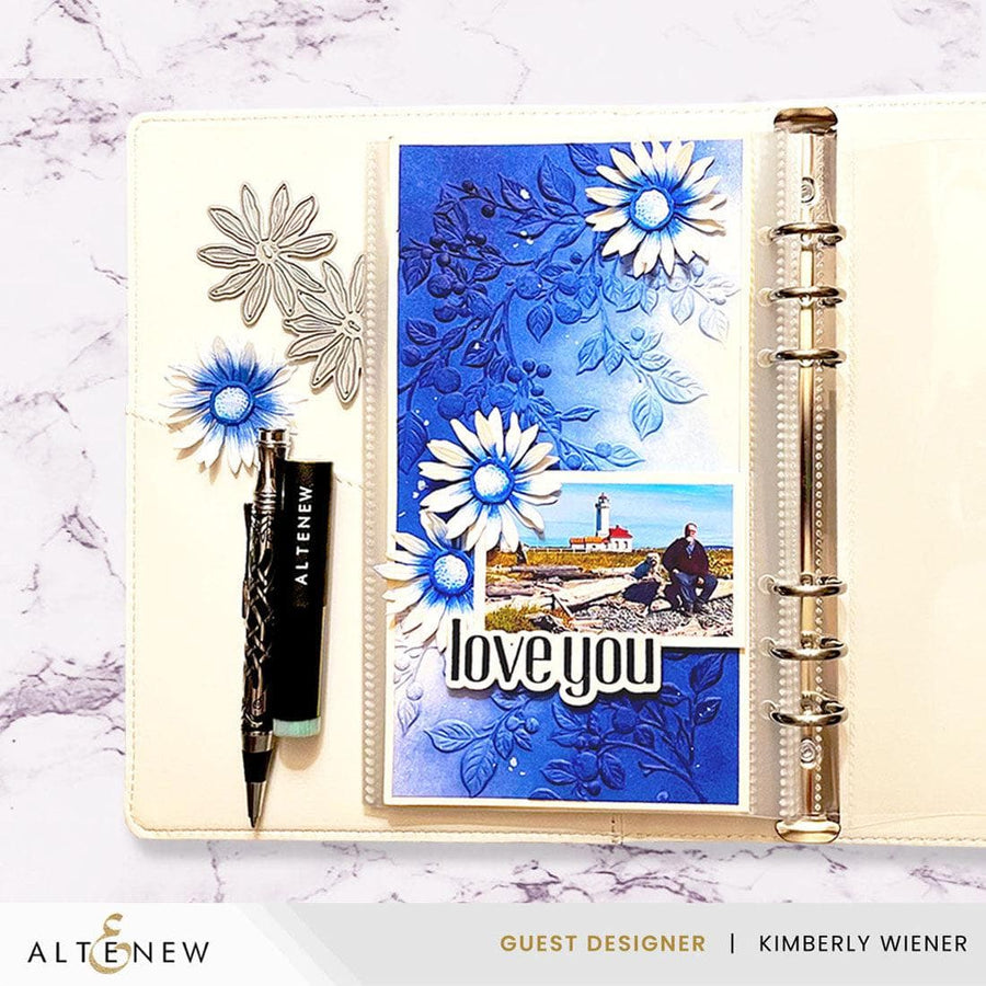 Lush Berry Branch: Embossing Folder & Stencil Bundle | Altenew