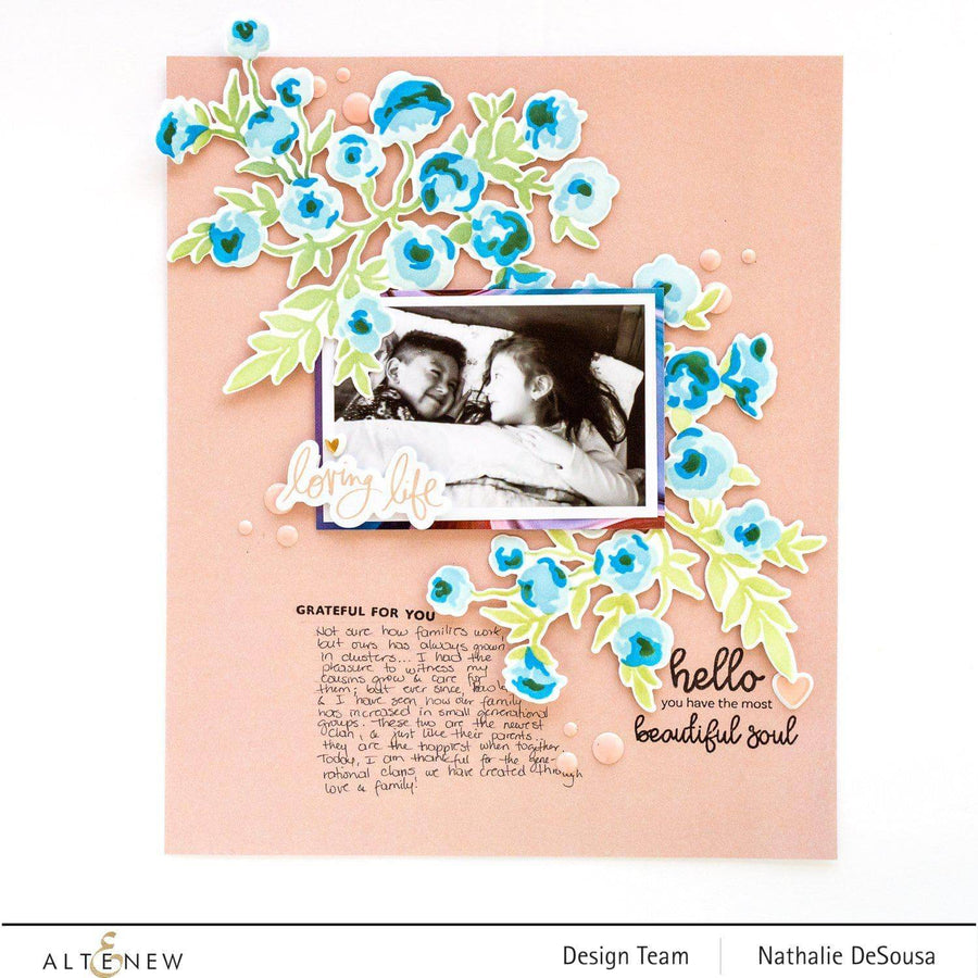 Meadow Bush Layering Stencil Set (4 in 1) | Altenew