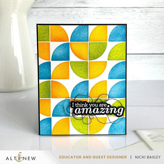 Modern Circles Builder Stencil Set (3 in 1) | Altenew