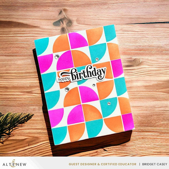 Modern Circles Builder Stencil Set (3 in 1) | Altenew