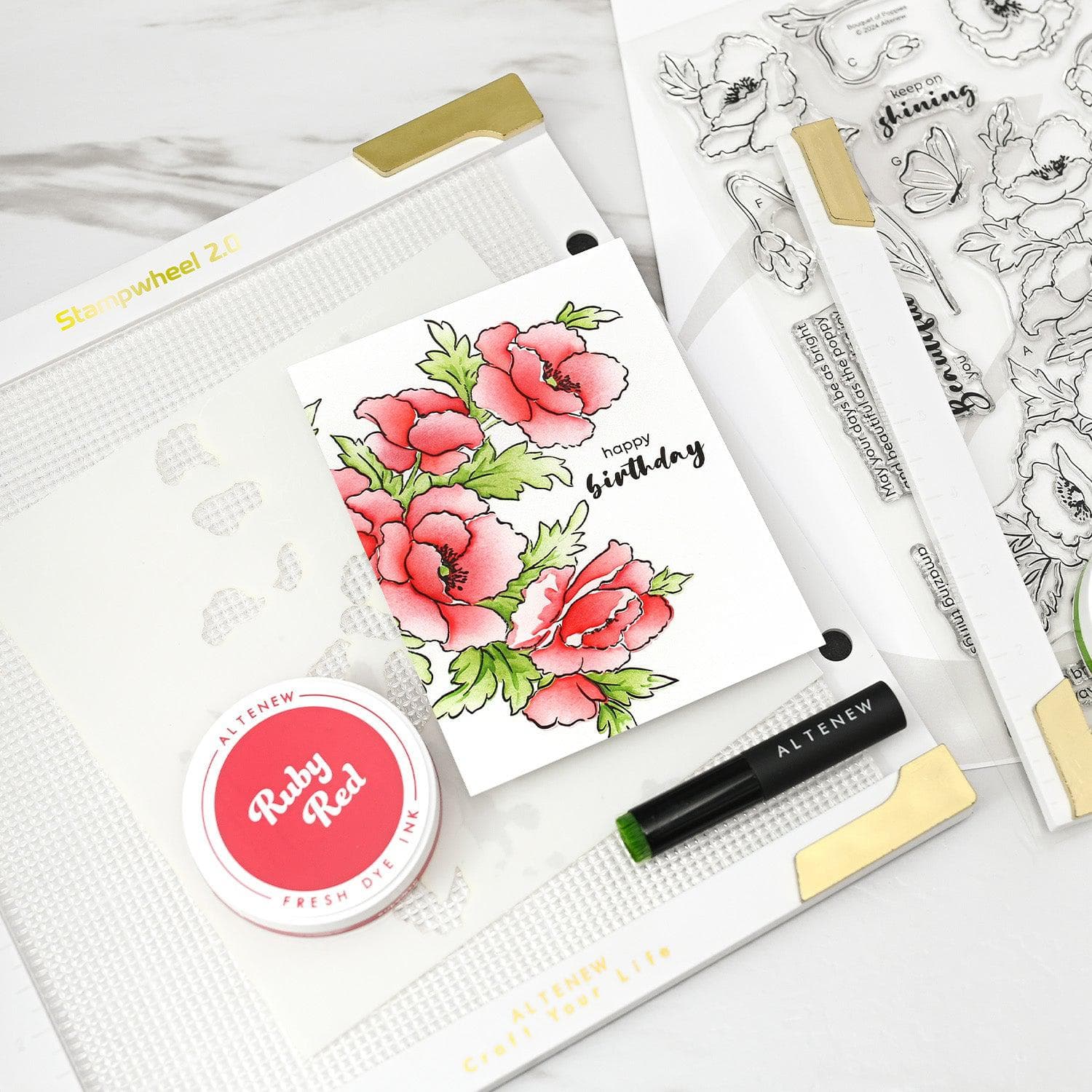 Stampwheel 2.0 | Precision Crafting Tool for Creative Projects
